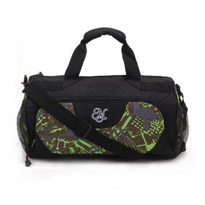 China Black Mens Weekend Travel Bag With Removable Shoulder Strap , Gymnastics Bag for sale