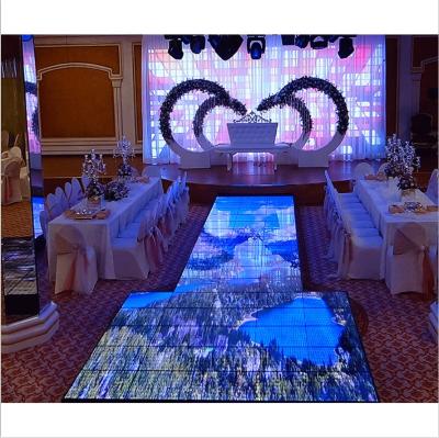 China P4.81 P3.91 High Definition LED Screen Floor Tiles SMD 2121 3.91mm for sale