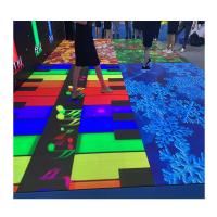 China P4.81 P3.91 High Definition LED Screen Floor Tiles SMD 2121 3.91mm for sale