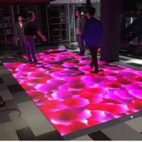 China 4.81mm LED Screen Floor Tiles SMD 2121 LED Display Tiles EMC for sale
