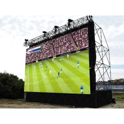China Pentium 4 Stage LED Display Screen Dustproof P3.91 LED Stage Background Curtain for sale