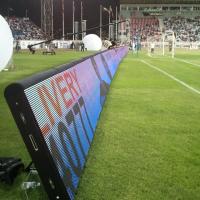 China Stadium Outdoor Perimeter LED Display Shockproof 4.81mm LED HD Screen for sale