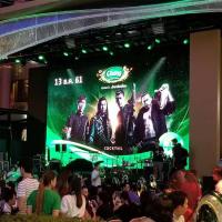 China Lightweight HD LED Stage Curtain Screen Rental SMD 2121 1R1G1B for sale