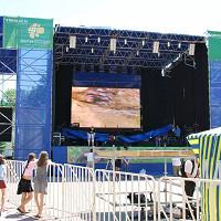 China P3.91 Outdoor Led Screen Rental Led Display For Concert Background ISO9001 for sale
