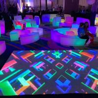 China SMD1921 Colorful LED Screen Floor Tiles Pixel Pitch 3.91mm ISO for sale