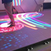China P3.91 LED Floor Tile Waterproof LED Full Color Display 1RGB RoHS for sale