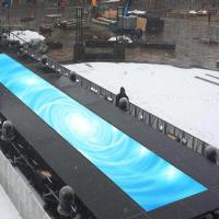 China 1R1G1B LED Lighted Floor Panels HD Rental P4.81 P3.91 P2.064 for sale