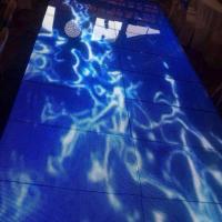 China Lightweight Full Color LED Screen Floor Tiles 3.91mm LED Pixel Display FCC for sale