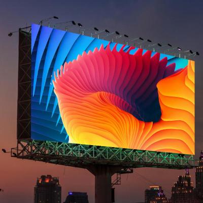 China P4.81 P2.064 P3.91 LED Display Full Color Outdoor Advertising 1R1G1B for sale