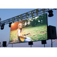 China Dustproof Outdoor LED Display Screen Cabinet Size 500*1000mm 50W for sale