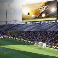 China 1R1G1B Football Stadium Perimeter LED Screen Display Waterproof for sale