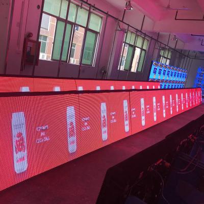 China 1R1G1B Football Stadium Perimeter LED Screen Display Waterproof for sale