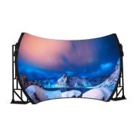 China Luminescent Thin Flexible Outdoor Led Display Antistatic P4.81 for sale