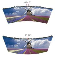 China CAD Curved LED Screen P4.81 Flexible LED Display Module 250*250mm FCC for sale