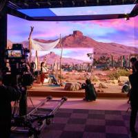 China Lightweight Curved LED Screen Waterproof Creative LED Screen 1RGB P1.875 for sale