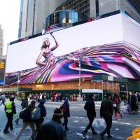 China EDA High Resolution Curved LED Screen Colorful Soft 1R1G1B RoHS for sale