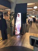 China P1.857 P2.064 Mirror LED Screen 4.81mm Indoor Programmable Led Signs for sale