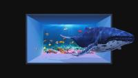 China 1R1G1B Indoor Advertising LED Display Screen P4.81 P3.91 LED 3D Display for sale