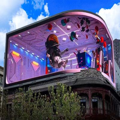 China Stability Naked Eye 3D LED Display Full Color 1RGB P4.81 P1.875 for sale