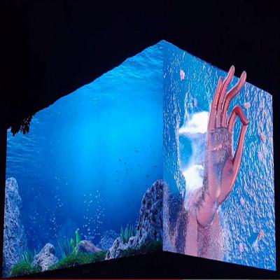 China Seamless Naked Eye 3D LED Display Screen Advertising SMD1921 P2.064 for sale