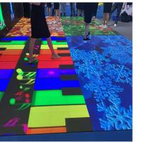 China 6000cd Light Up LED Screen Floor Tiles Rental Colorful P4.81 P3.91 ROHS for sale