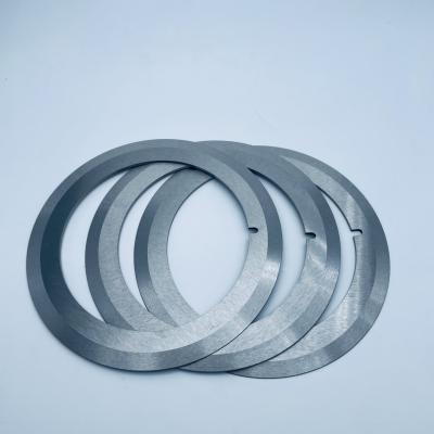 China High Speed Steel Round Paper Blade For Paper Slitting Hrc58-62 Hardness for sale
