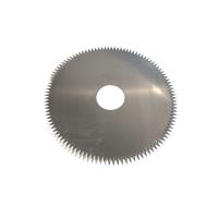 China Circular Serrated Blade Sharpness Titanium Coated Serrated Knife for sale