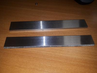 China OEM Serrated Cutting Blade Serrated Saw Tooth Blade For Packing Machine for sale