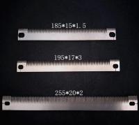 China Serrated Cutting Industrial Blade For Film Packaging Machine Packaging Perfection for sale