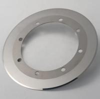 China Carbide Corrugated Box Cutting Creasing Circular Slitting Knife Blades For Cardboard Slitting Machine Disc for sale