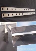 China Alloy Steel D3 HCHCR D2 HCHCR Sheeter Knives Hardness HRC 58-62 4400mm Maximum Length Cutting Blades for sale