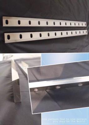 China Alloy Steel D3 HCHCR D2 HCHCR Sheeter Knives Hardness HRC 58-62 4400mm Maximum Length Cutting Blades for sale