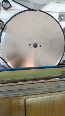 China 610mm Large Round Knife Log Saw Blade Ultimate Solution For Slitting Thin Paper for sale