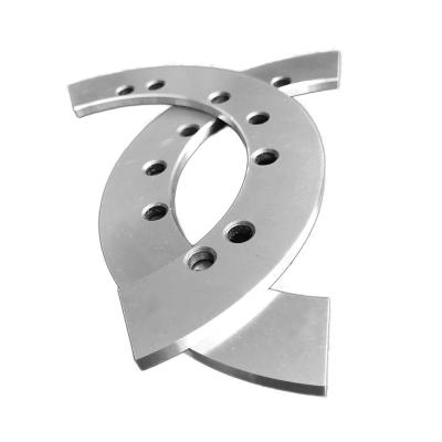 China High Speed Steel Polished Rotary Slotter Knives for Slotting Cutting Corrugated Box for sale