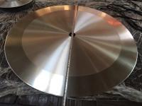 China 610mm D2 High Carbon Steel Log Saw Blade for Paper Cutting for sale