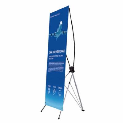 China Aluminum Alloy Outdoor X Banner Stand for Advertising Display for sale
