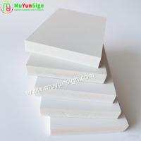China White PVC Cellular Board Printable High Density 0.45 g/cm3 Foamed PVC Sheet for sale