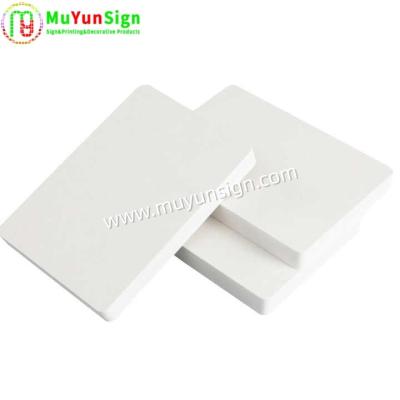 China Matte Finish PVC Foam Board Wall Panel Multi Thickness Fire Resistance for sale