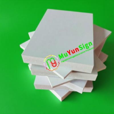 China Glossy / Matte PVC Hard Foam Board Printable PVC Foam Sign Board for sale