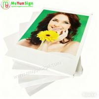 China Printable PVC Foam Sheet UV Ink Printability Glossy Large Scale for sale