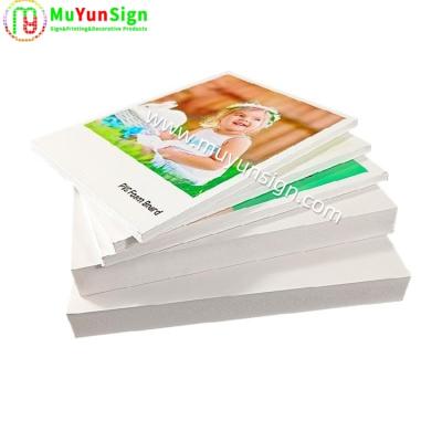 China Full Size PVC Plastic Foam Sheets For Advertisement Poster Printing for sale