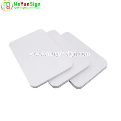 China High Density Pvc Hard Board Multiple Thickness White Black Glossy Surface for sale