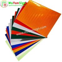 China Vehicle Graphics Reflective Sheeting For Traffic Safety Vinyl Printing Reflective Film for sale