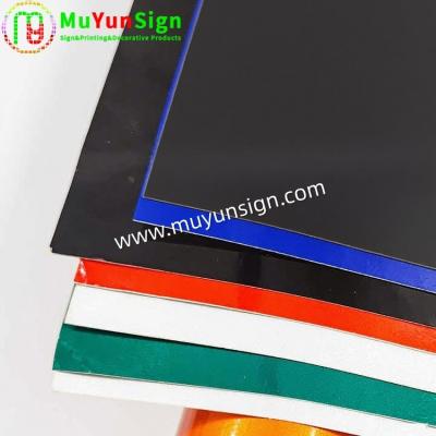 China PET Scotchlite Reflective Sheeting 3100 For Advertisement Printing Cutting for sale
