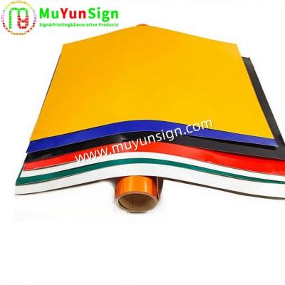 China Vinyl PVC Surface Self Adhesive Reflective Film For Commercial Signs Solvent Printing for sale