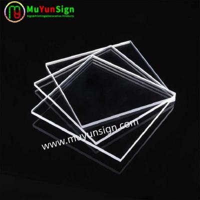 China 3mm Transparent Acrylic Sheet Both Sides PE Film Protection PMMA Crystal Sheet for sale
