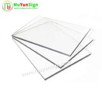 China Ceiling Transparent Acrylic Sheet High Gloss Plastic Glass Sheet With Protective PE Film for sale