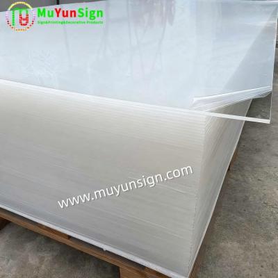 China Modern Furniture Transparent Acrylic Sheet Plastic Crystal Glass Sheet for sale