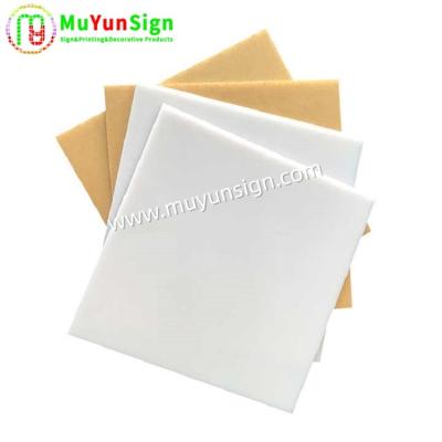China White Craft Paper Protective Cutting Acrylic Plexiglass Plastic Sheet Table Tops for sale