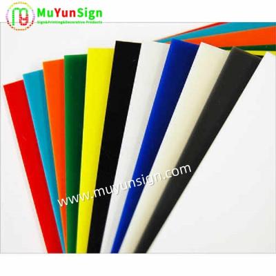 China Black Opaque Colored Acrylic Sheets Large Scale 1200mm 2000mm for sale